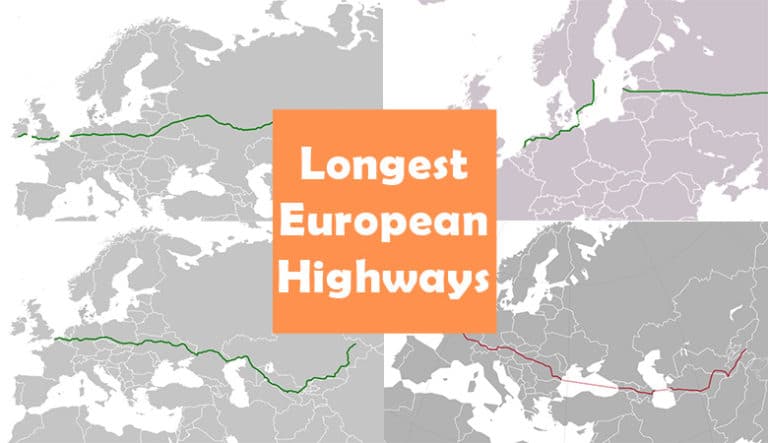 List of The Longest European Highways