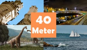 8 Things That are about 40 Meters (m) Long