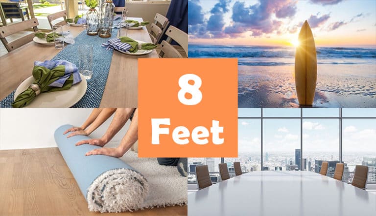 10 Things That Are About 8 Feet (ft) Long