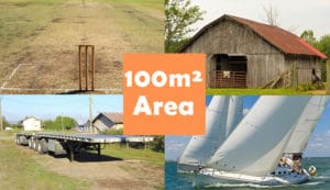 15 Things That Have An Area Of 100 Square Meters (m2 ...